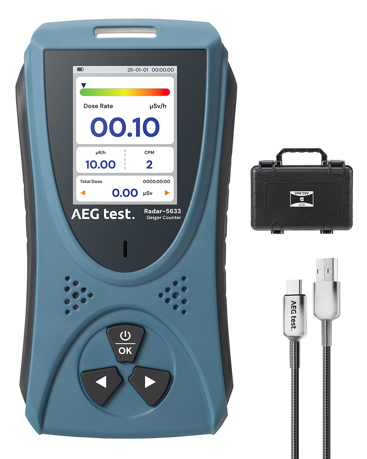 Radar-5633 Portable Nuclear Radiation Detector – aegtest.tech